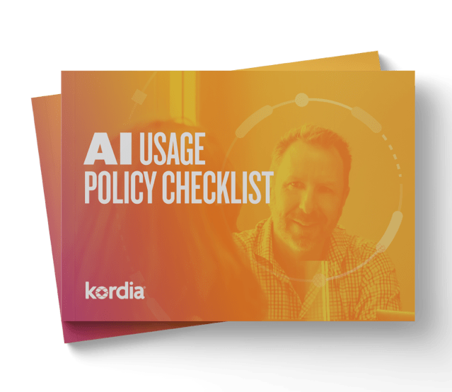 DOWNLOAD: AI Usage Policy Checklist | Kordia